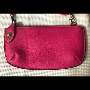 Joy Susan | Bags | Joy Susan Vegan Hot Pink Crossbody | Poshmark
